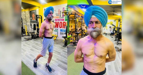 Body Builder Resham Singh chandigarh interview with zee phh, 62 ਸਾਲਾਂ ...