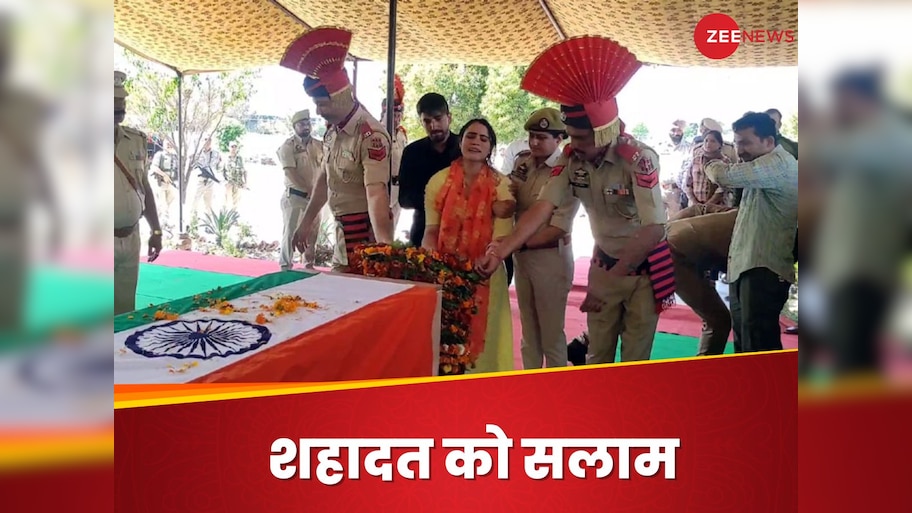 Jammu Kashmir encounter PSI Deepak Sharma died While fight with ...