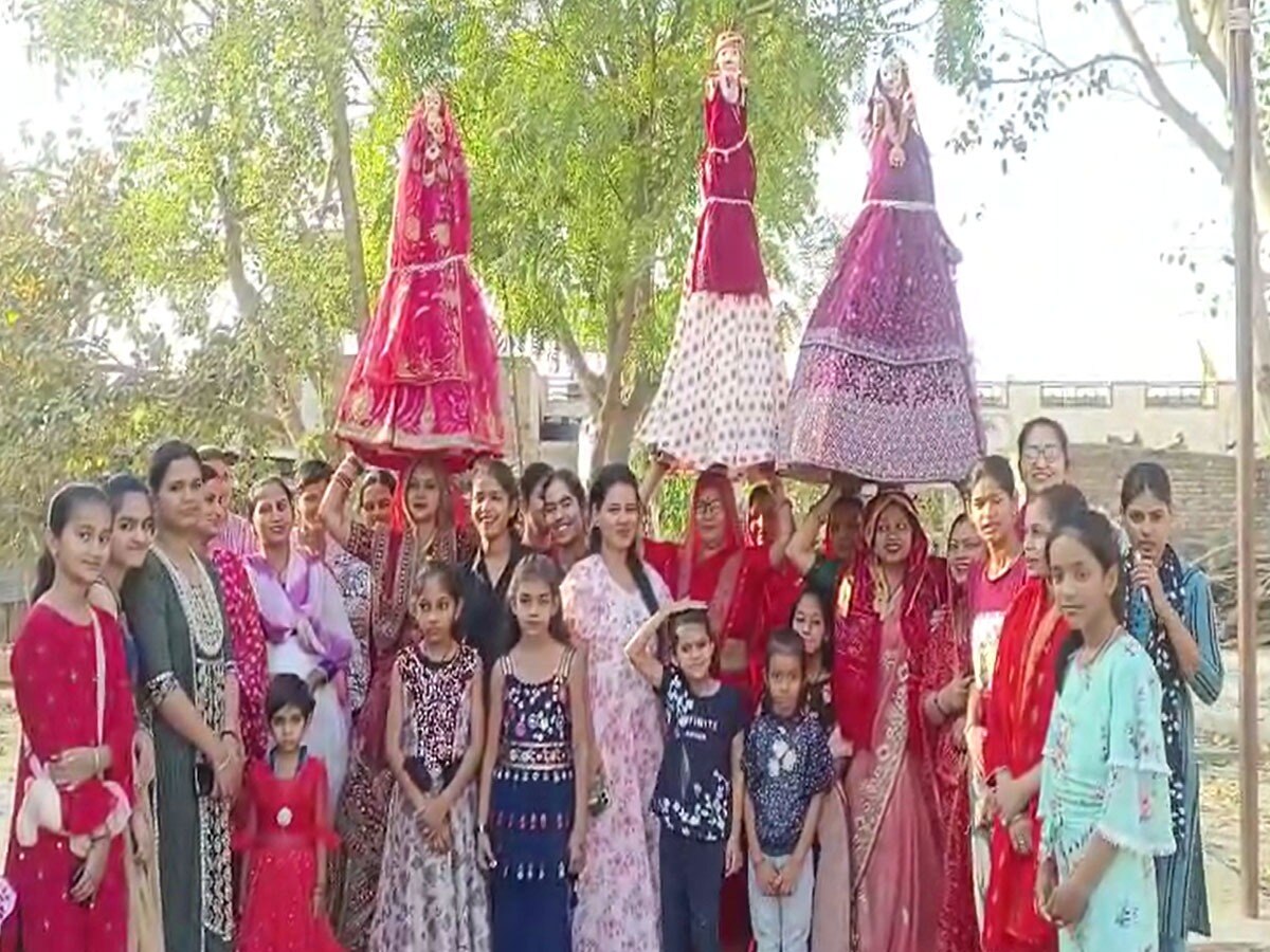 churu news Gangaur festival celebration in Sardarshahar see beautiful ...