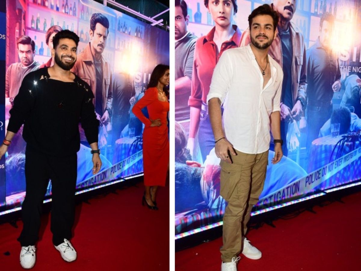 Manoj Bajpayee Prachi Desai Adarsh Gourav Shriya Saran Attend Silence 2 Screening In Style ...