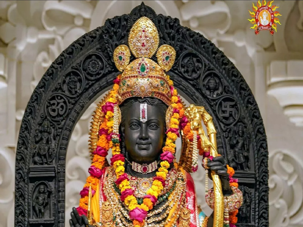 Ayodhya Ram Mandir Grand Ram Temple Illuminated With Flowers And ...