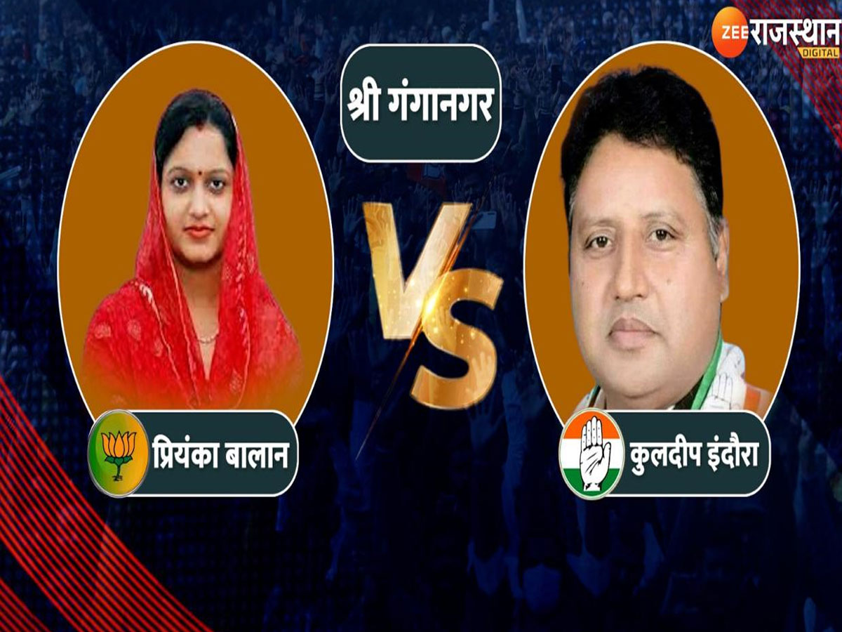 Sri Ganganagar Lok Sabha chunav Results Who will win Priyanka Balan or ...