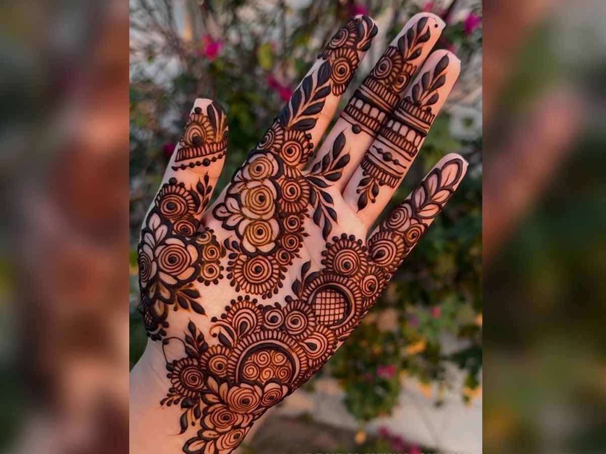 mehndi design photos very easy Kalkatti Design Mehndi 2024 on festival ...