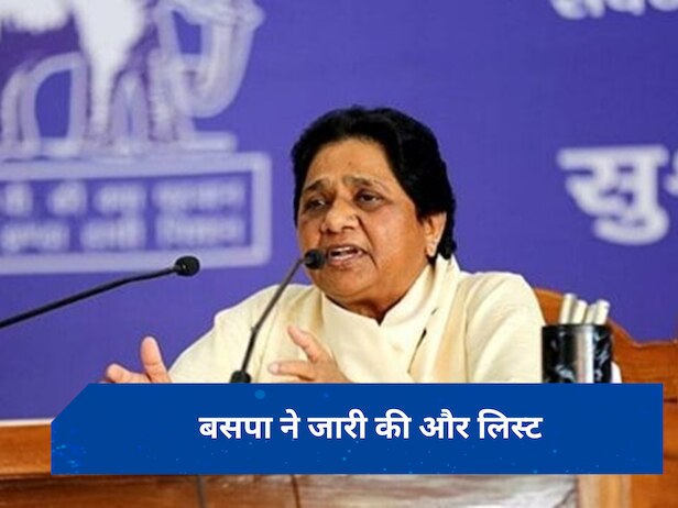 BSP declared 11 candidates for loksabha election changed candidate from ...
