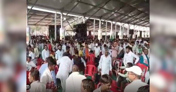 INDIA alliance Rally Congress RJD Workers Clash In Ranchi | इंडिया ...
