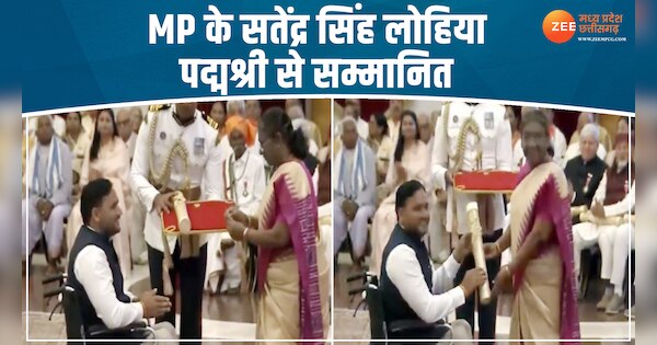 MP News: ग्वालियर के पैरा-तैराक सतेंद्र सिंह लोहिया को पद्मश्री ...