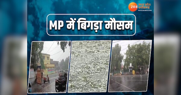 MP Weather News: मध्य प्रदेश में मौसम ने बदला मिजाज, बारिश से इन जिलों में हालत हुई खराब; जानें ...
