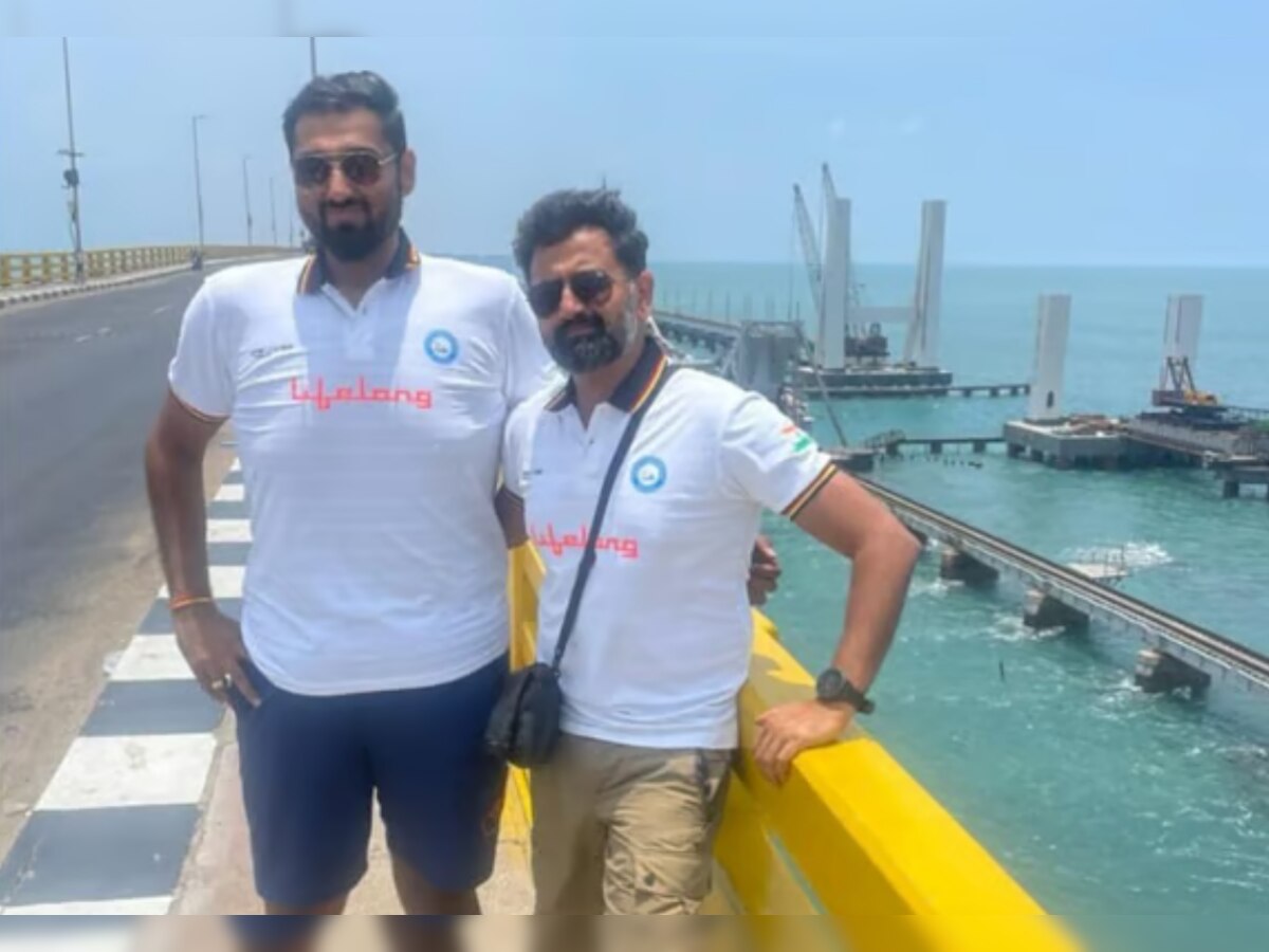 Ram Setu Open Water Swimming Expedition Indian swimmers Bharat Sachdeva ...