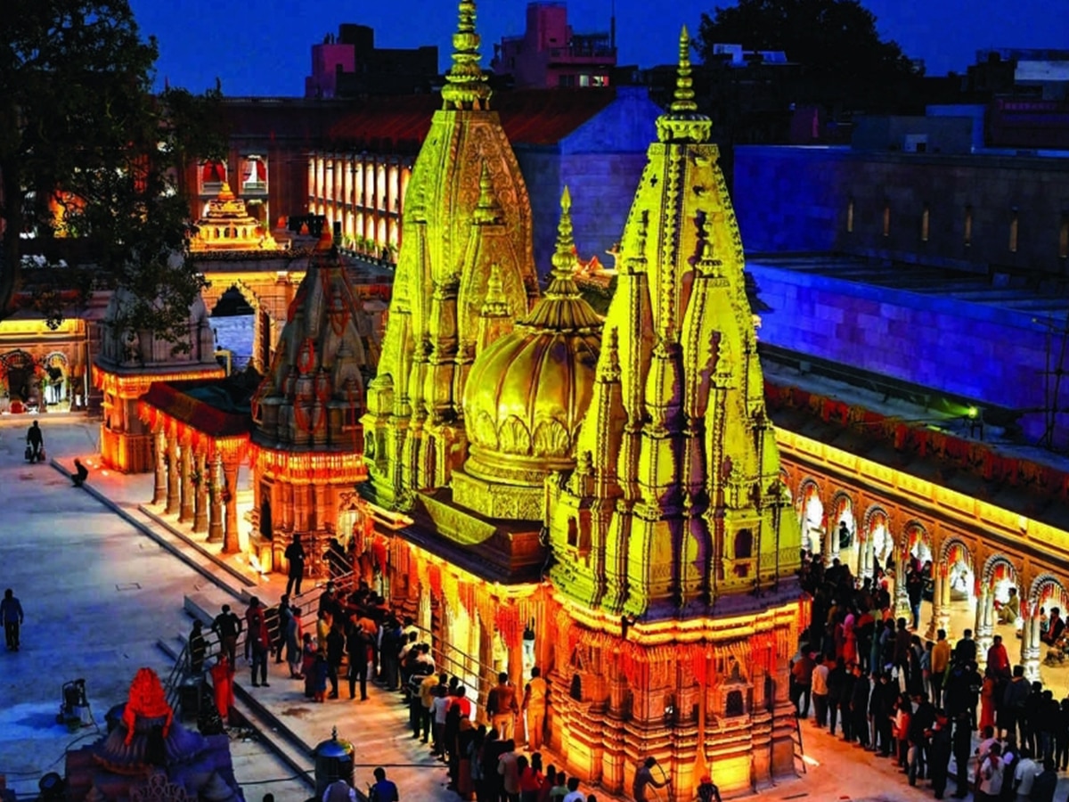 Kashi Vishwanath Mandir varanasi Indore Queen Ahilyabai Holkar had got ...