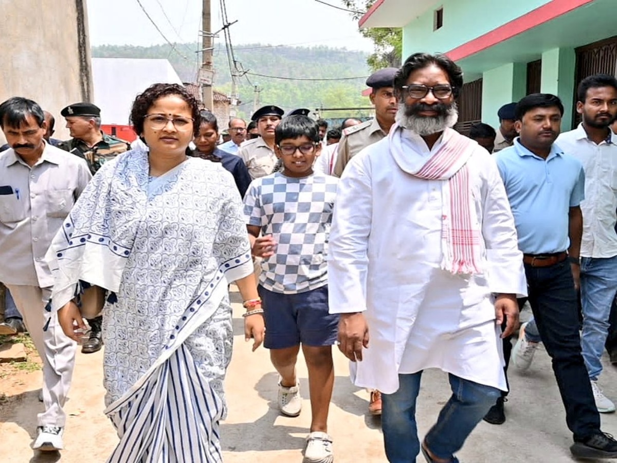 Hemant Soren new look like his father Shibu Soren former Jharkhand CM ...