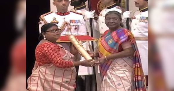 Chami Murmu received Padmashree award from President 30 lakh trees ...