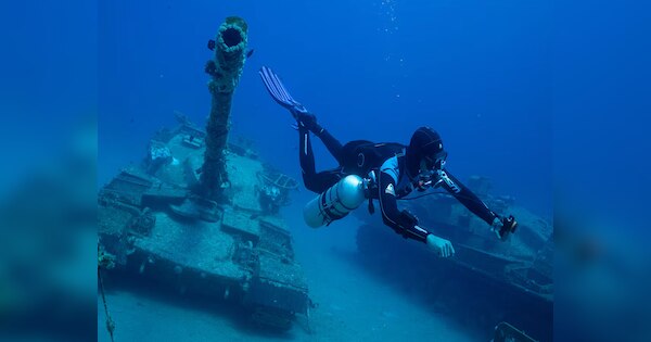 WATCH : Fish and tanks at Jordans underwater military museum | Jordan ...