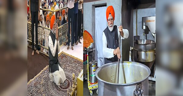 PM Modi Patna Sahib gurudwara at Shri Harmandir Ji and served langar ...