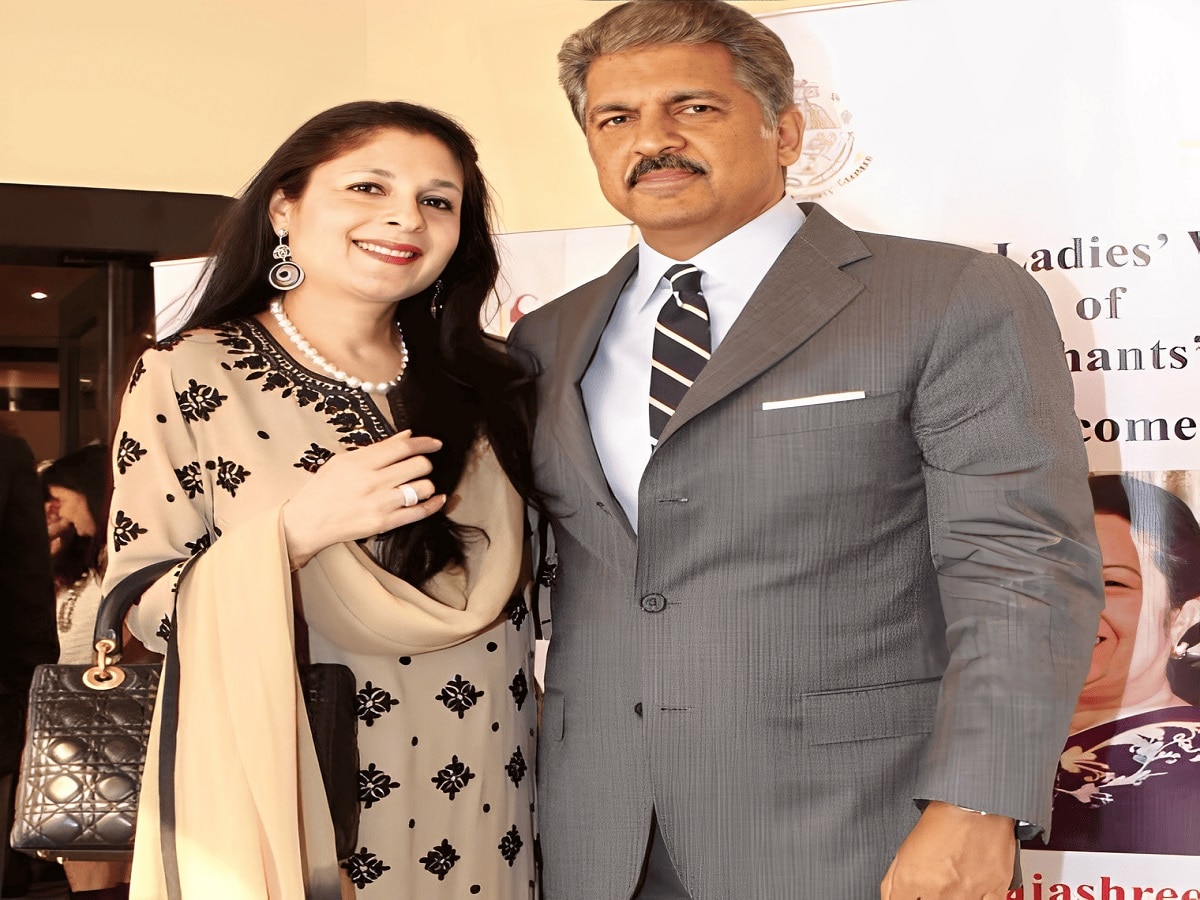Who is Anand Mahindra Journalist wife Anuradha Mahindra, know the love ...