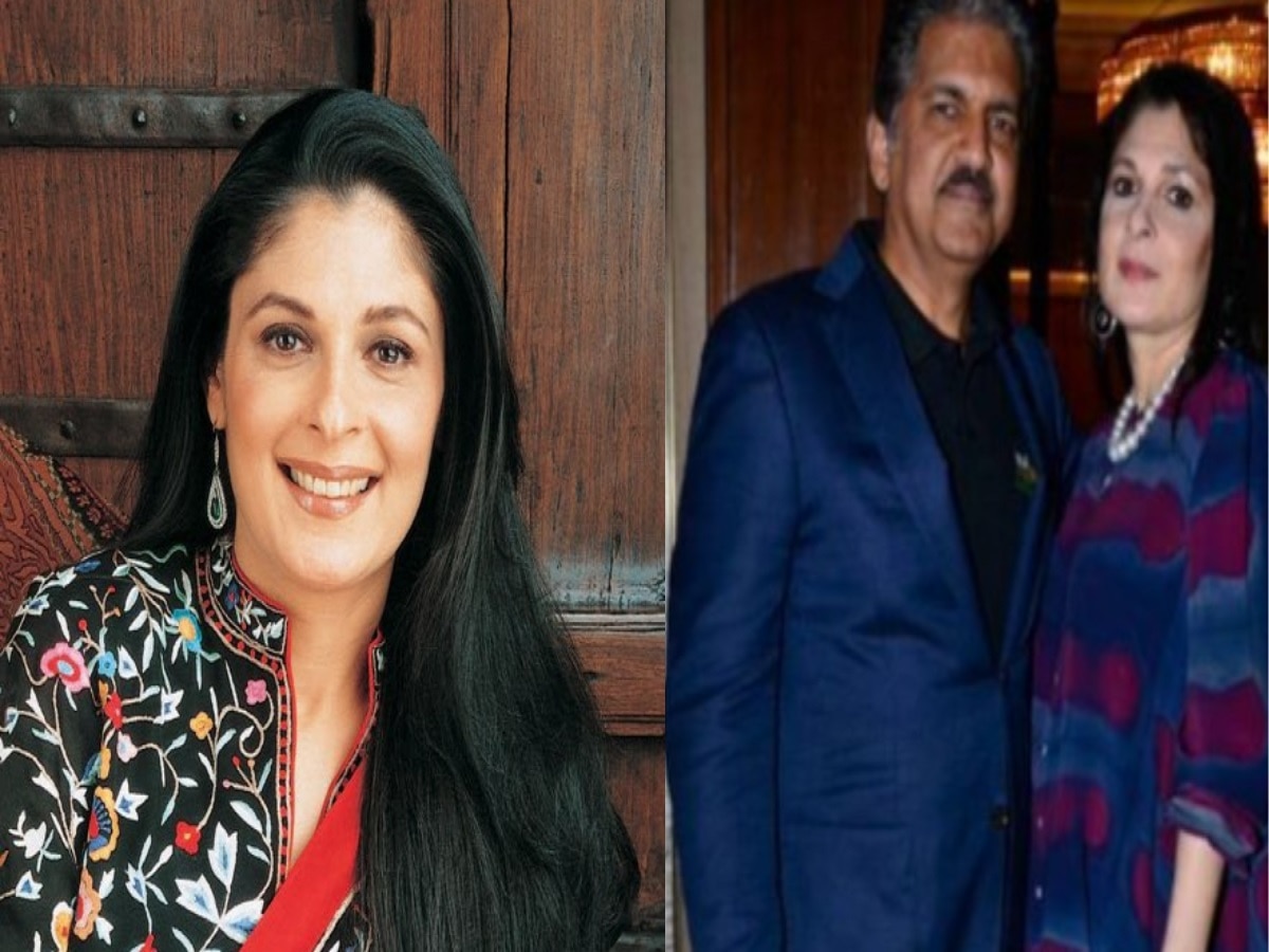 Who is Anand Mahindra Journalist wife Anuradha Mahindra, know the love ...