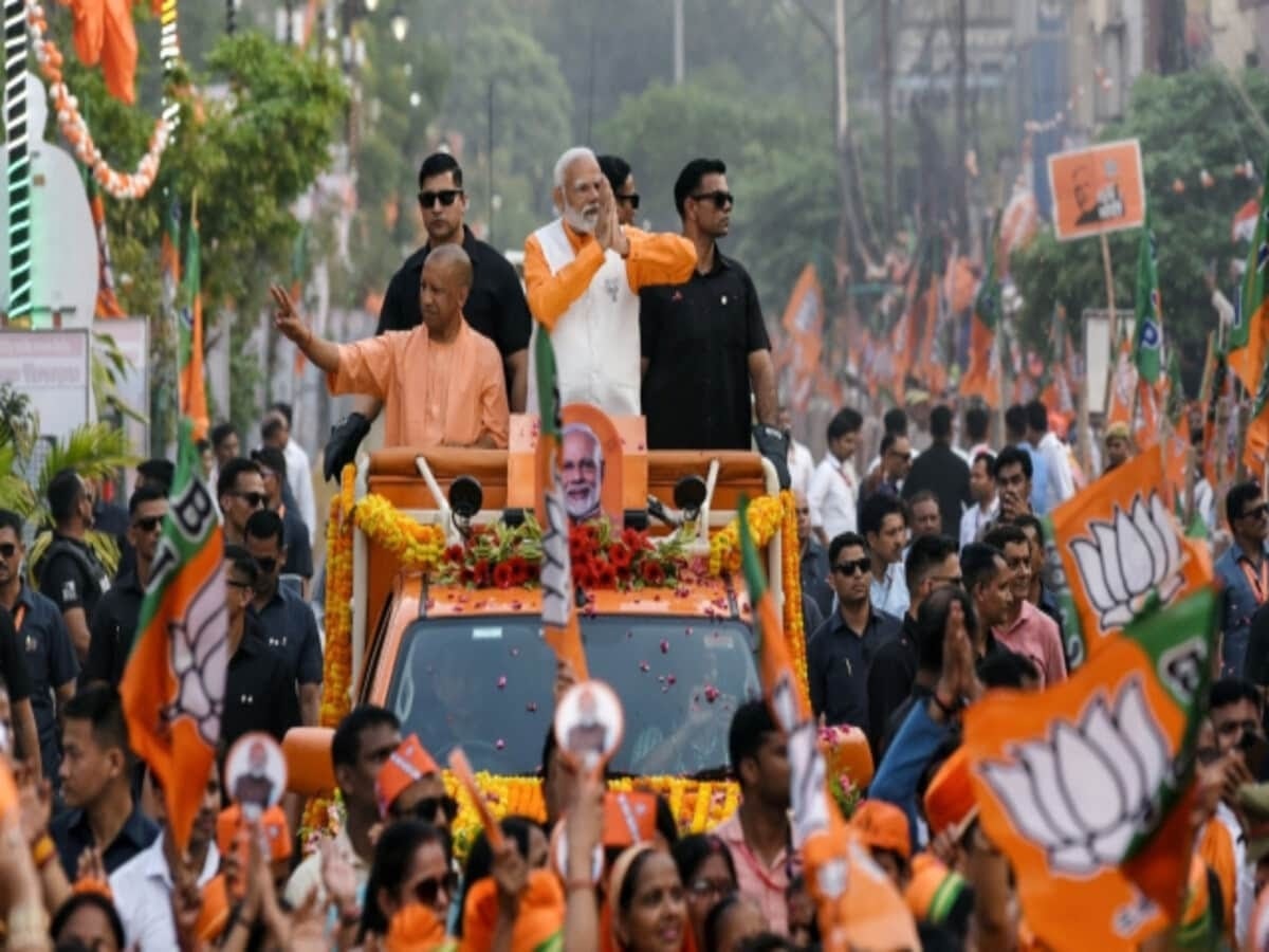 pm modi nomination from varanasi lok sabha seat pm modi visit namo ghat ...
