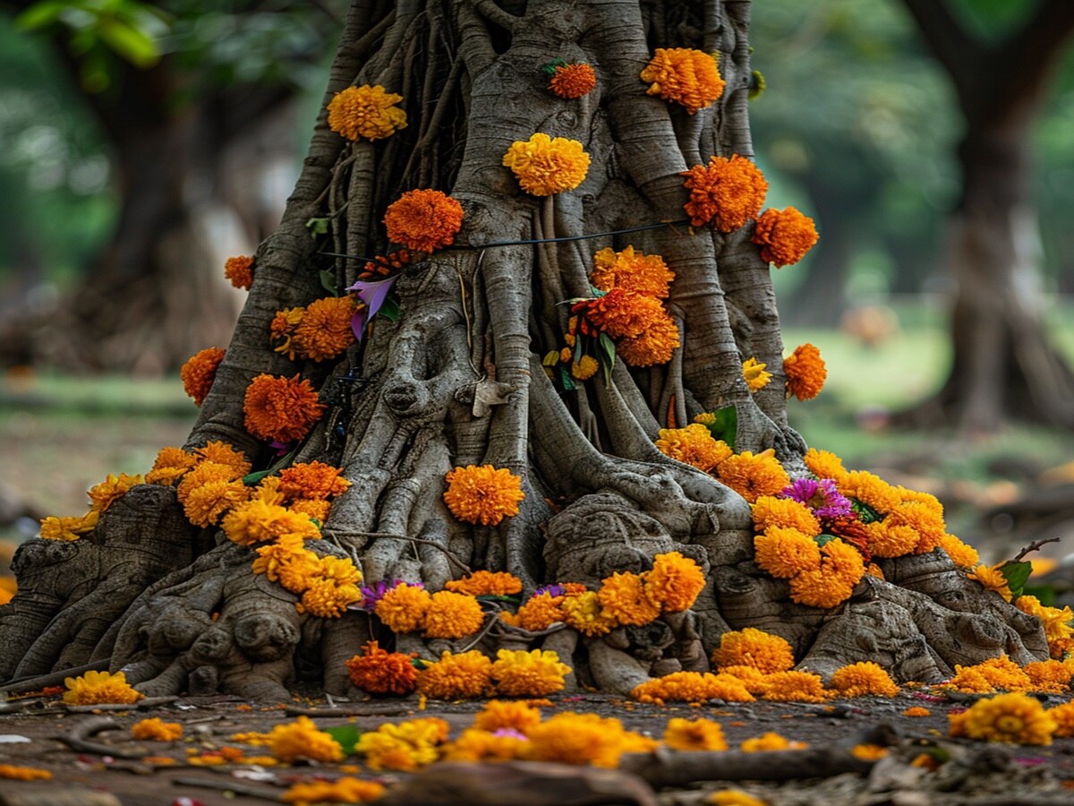 Vat Savitri Vrat 2024 puja shubh muhurat banyan tree puja bargad ke ped ...