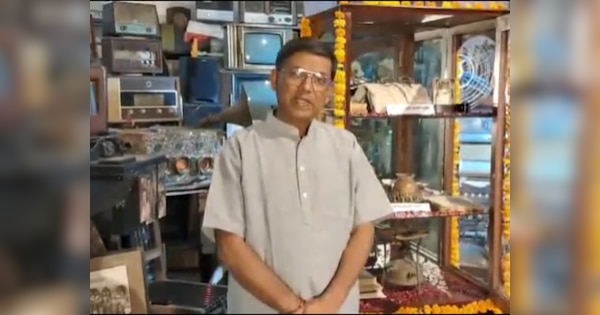 Jaipur News On World Museum Day painter Vinay Sharma made new ...