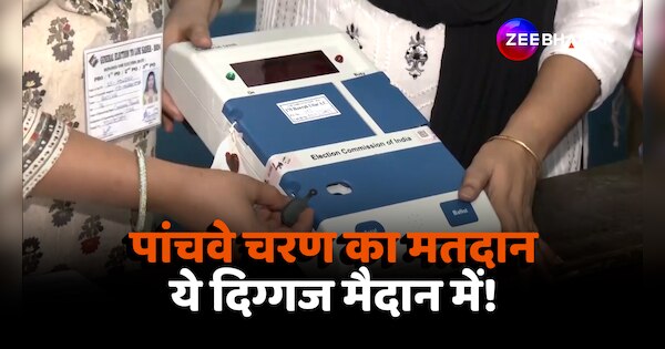 Lok Sabha Election 5th Phase Voting 2024 people casting votes in large ...