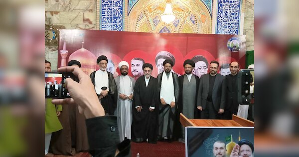 Condolence meeting in Mumbai on the martyrdom of Ibrahim Raisi and his ...