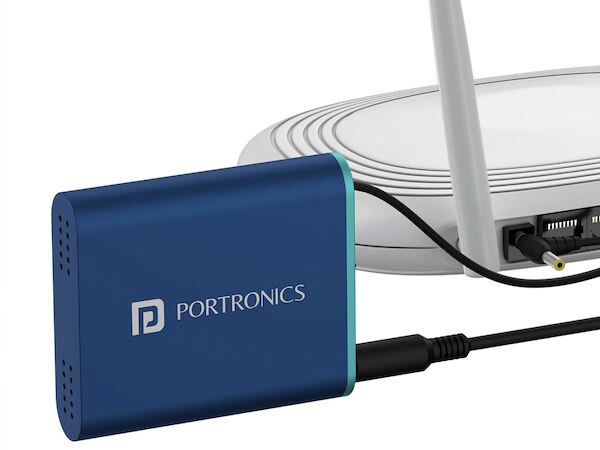 Summer power outages Portronics launched UPS Power Plus for Wi Fi ...