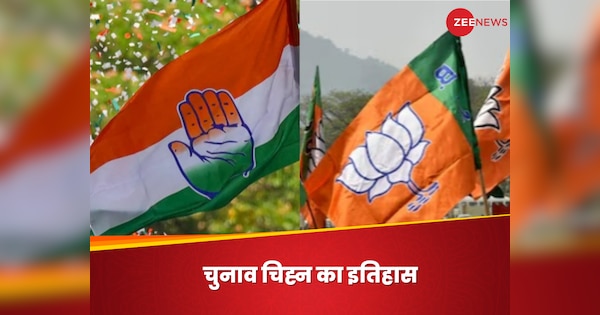 Indian election how congress get hand symbol and bjp lotus history of ...