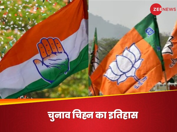 Indian election how congress get hand symbol and bjp lotus history of ...