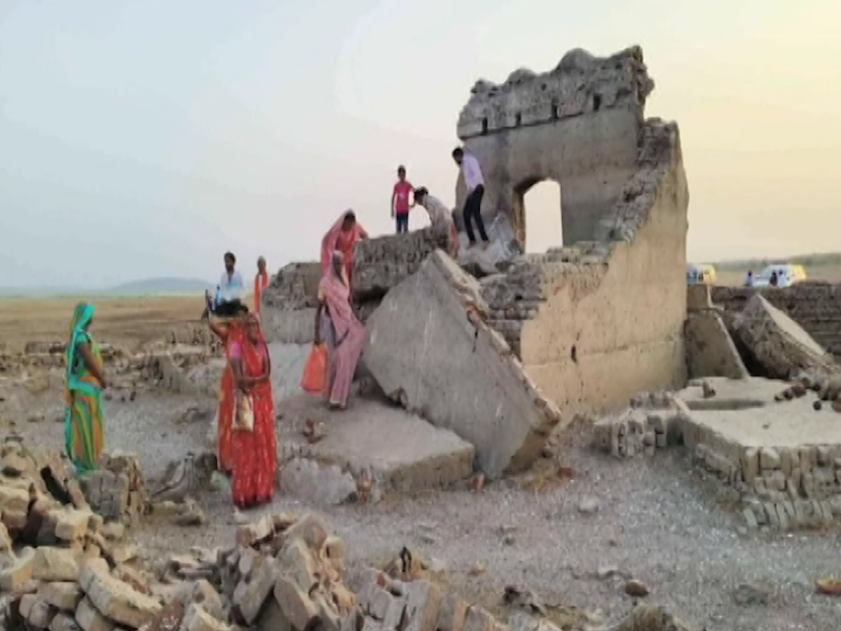 Balod Ancient Temple Remains of Mahamaya Mata Temple after emptying ...