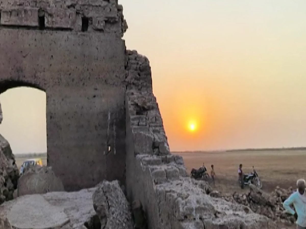 Balod Ancient Temple Remains of Mahamaya Mata Temple after emptying ...