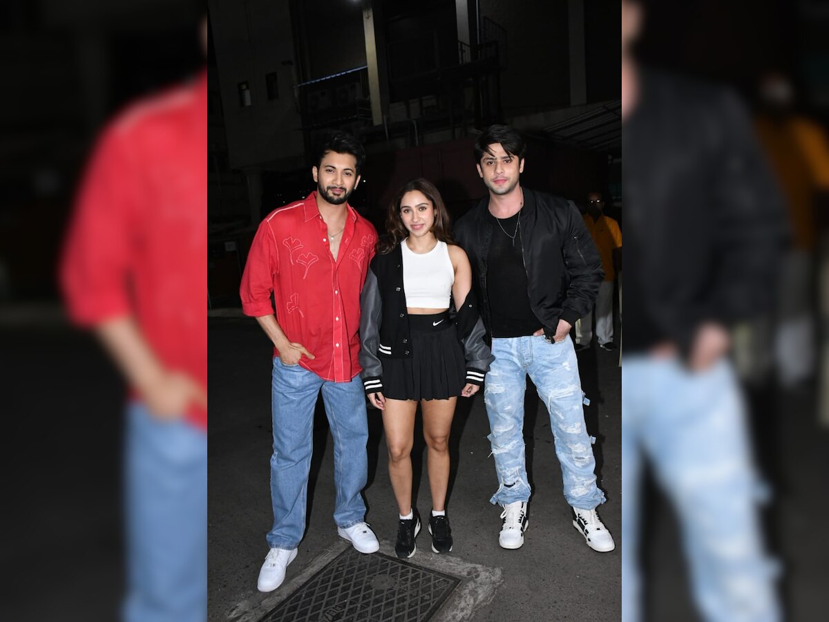 Ishq Vishk Rebound Cast Rohit Saraf, Pashmina Roshan and Jibraan Khan Promotion Photos Goes ...