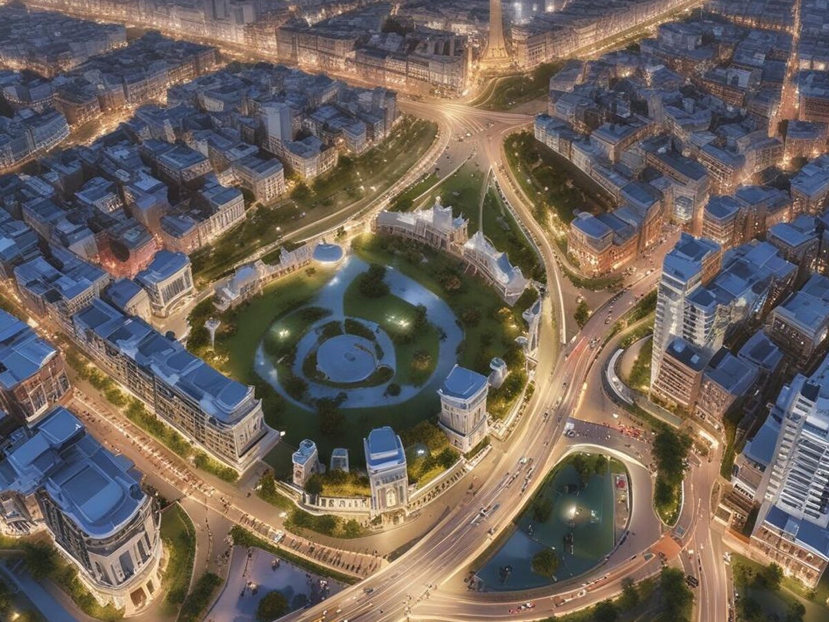 UP 5 Smart Cities in Future AI Generates Amazing Images | UP के ये 5 ...