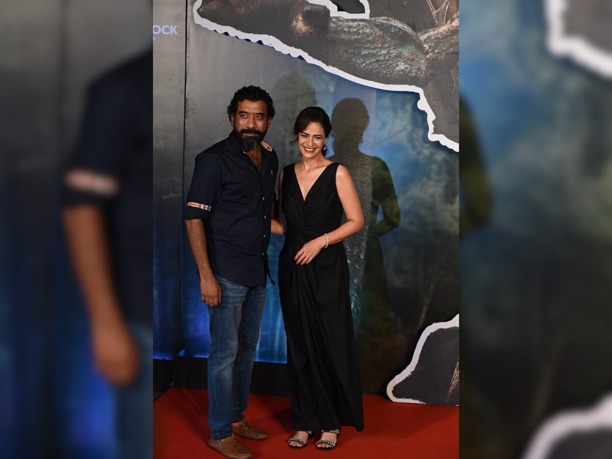 Sharvari Wagh, Mona Singh and Abhay Verma Film Munjya Special Screening ...