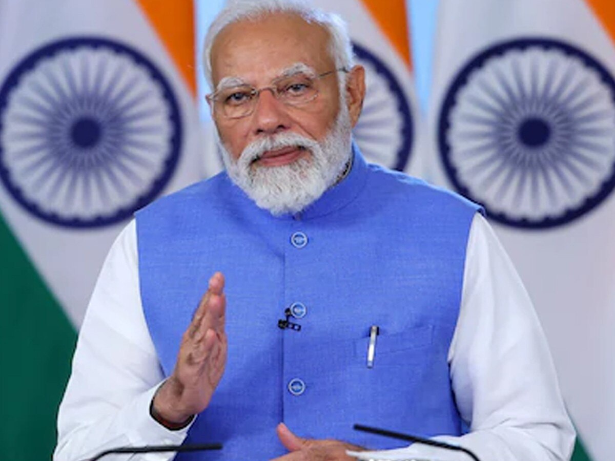 PM Modi took oath wearing a blue jacket and white Kurma-pajama know ...