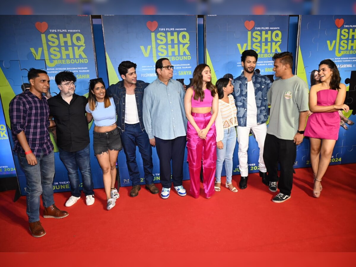 Pashmina Roshan, Rohit Saraf, Jibraan Khan, Naila Grrewal Movie Ishq ...