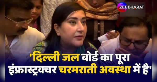 Delhi BJP leader Bansuri Swaraj along with workers hold protest over ...