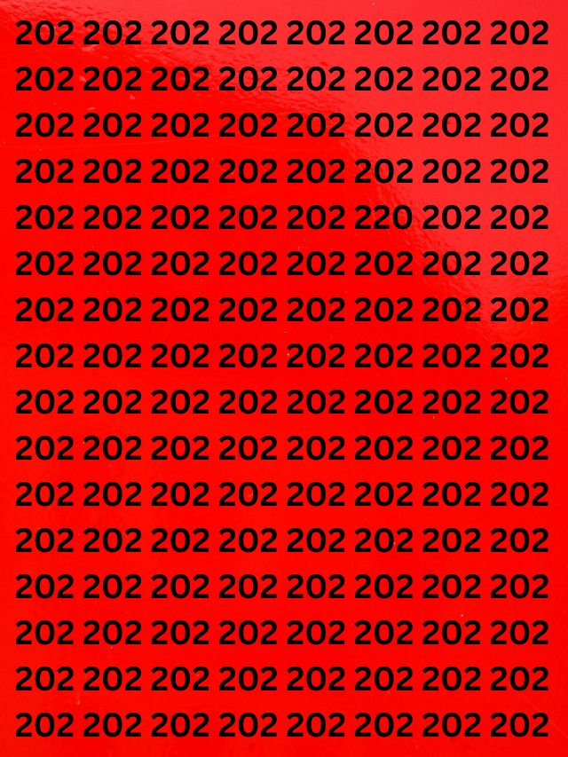 optical illusion viral image find hidden number 220 in 202 optical ...