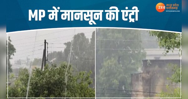 Rain in Seoni Monsoon arrived in Madhya Pradesh amidst scorching heat ...
