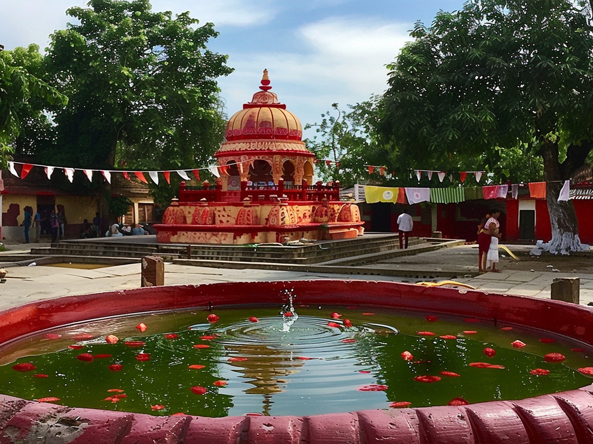 mysterious place naimisharanya of sitapur where leaves drown but fruits ...
