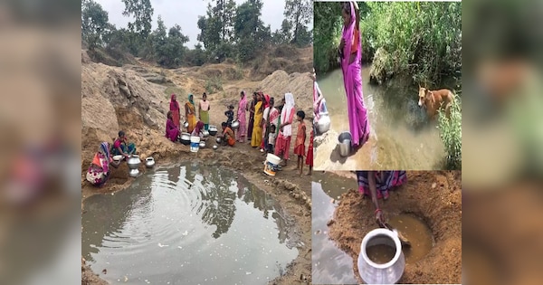 Story of Kankatta village of Jharkhand humans animals quench their ...