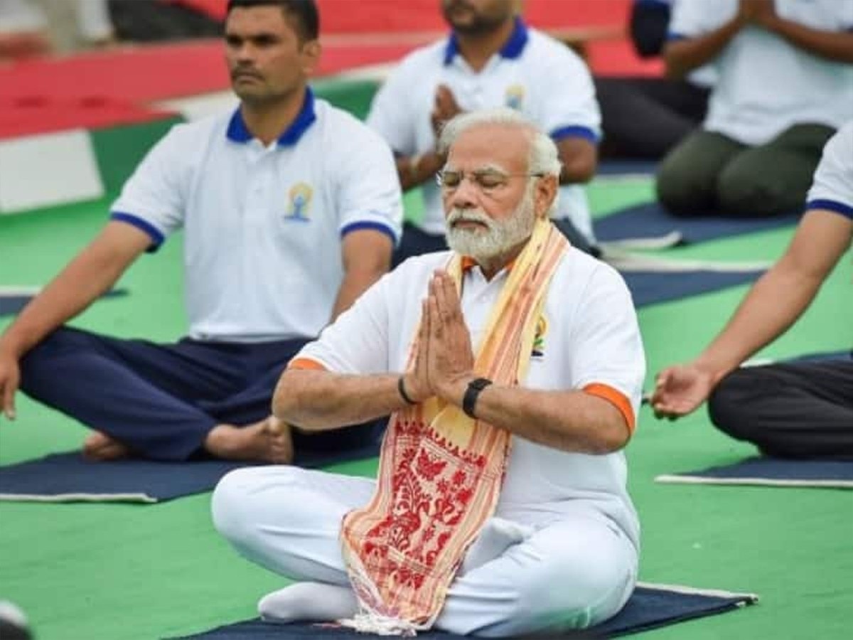 International Yoga Day 2024 know how PM Modi celebrates Yog Diwas over ...