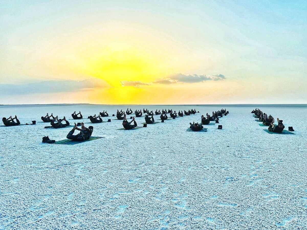 International Yoga Day 2024 Indian Army PM Modi Ramdev US Times Square ...
