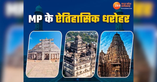 historical monuments of Madhya Pradesh Sanchi Stupa Khajuraho Gwalior ...