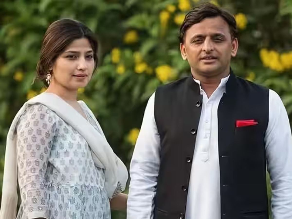 Parliament Session Husband Wife in Lok Sabha Akhilesh Dimple Yadav ...