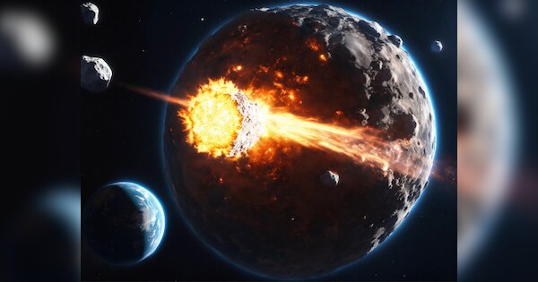 How Would a Huge Asteroid Strike on the Moon Affect Earth | अगर चांद से ...