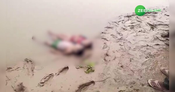 UP Auraiya mother killed her children by drowning them in the river ...