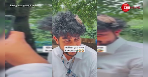 bal hain ya chidiya ka gonsla bird make nest in man hair know why ...