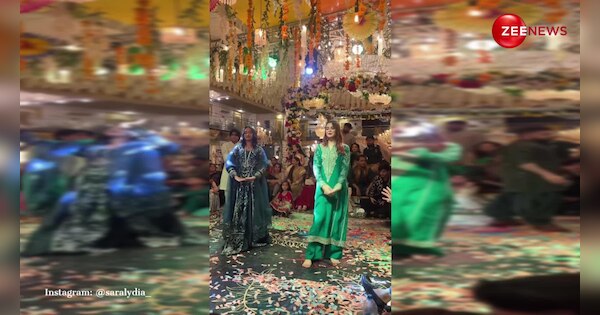 in pakistani wedding women did amazing dance move on gauahar khan song ...