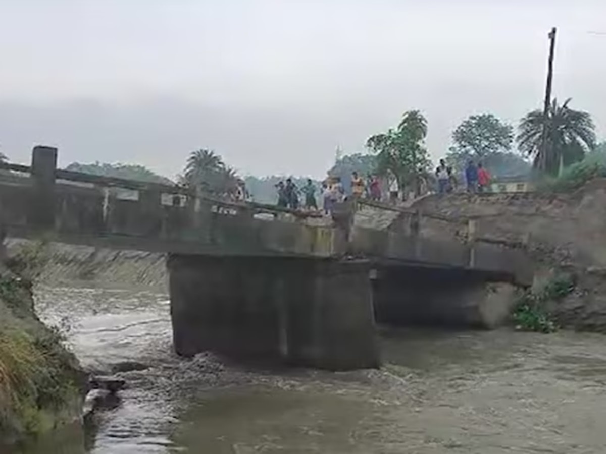 bihar bridge collapse tenth in 15 day saran siwan madhubani araria | ई ...