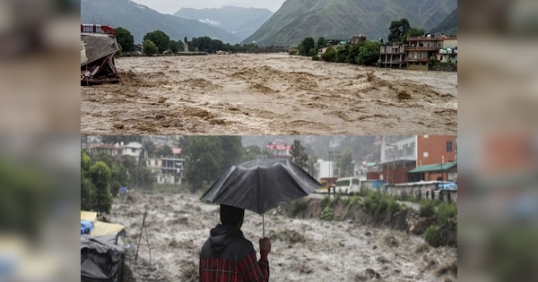 Himachal Weather update orange alert issue heavy rainfall warning of flood in himachal ...