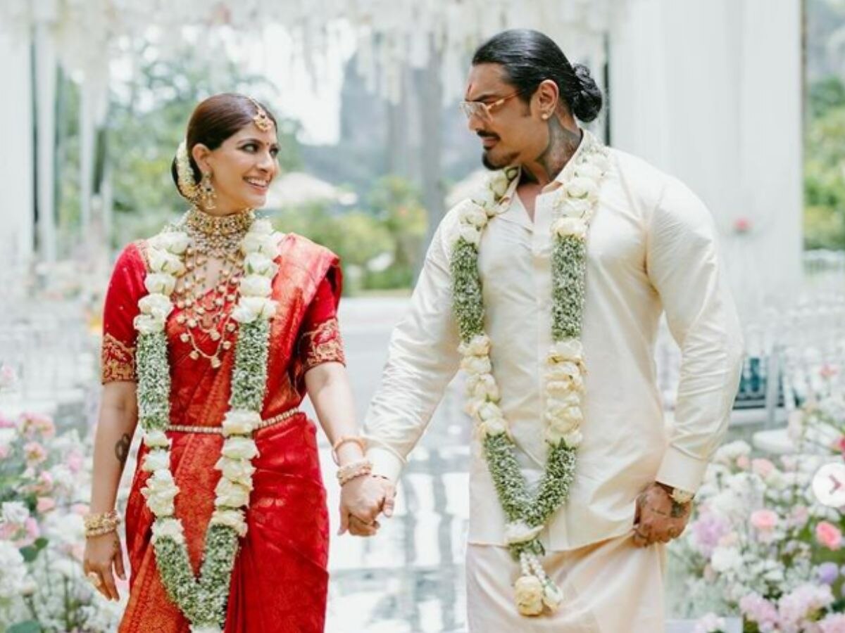 varalaxmi sarathkumar Nicholai Sachdev Wedding Pics viral on internet ...
